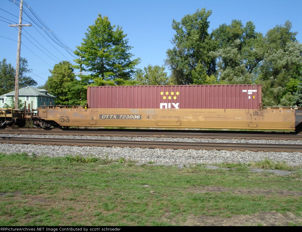 DTTX 723096A Double Stackcar EB